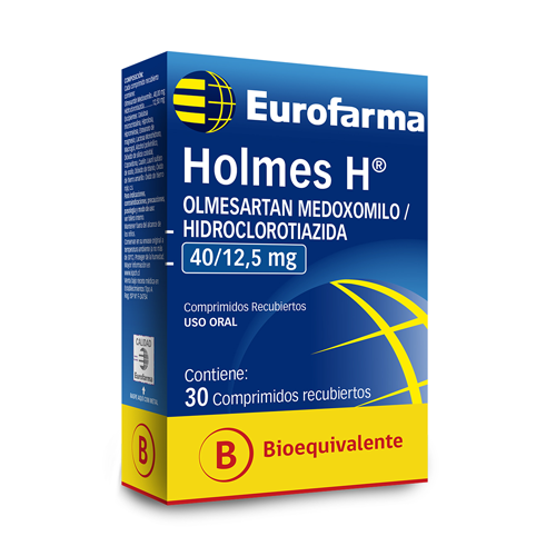 Holmes H Olmesartán 40 / 12,5 - Eurofarma